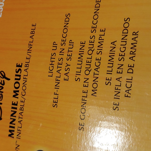 Gemmy | Accents | Minnie Mouse Inflatable | Poshmark